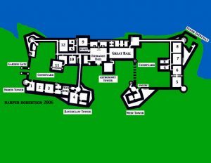 Map of Hogwarts Castle: Ground Floor – Harry Potter Lexicon
