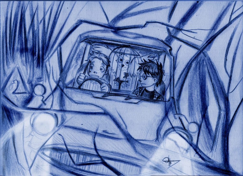 car-into-whomping-willow – The Harry Potter Lexicon